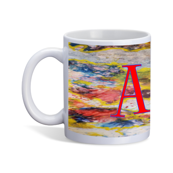 My Sawgrass | Abstract art coffee mug